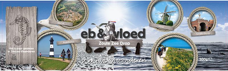 Zeeuws Vl.Snoep Eb&Vloed - Van der Meulen Souvenirs en kaarten