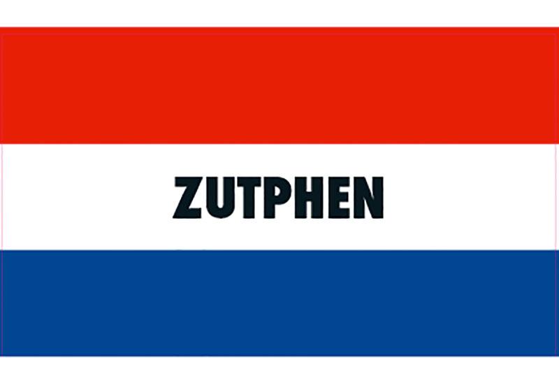 Autosticker Zutphen - Van der Meulen Souvenirs en kaarten